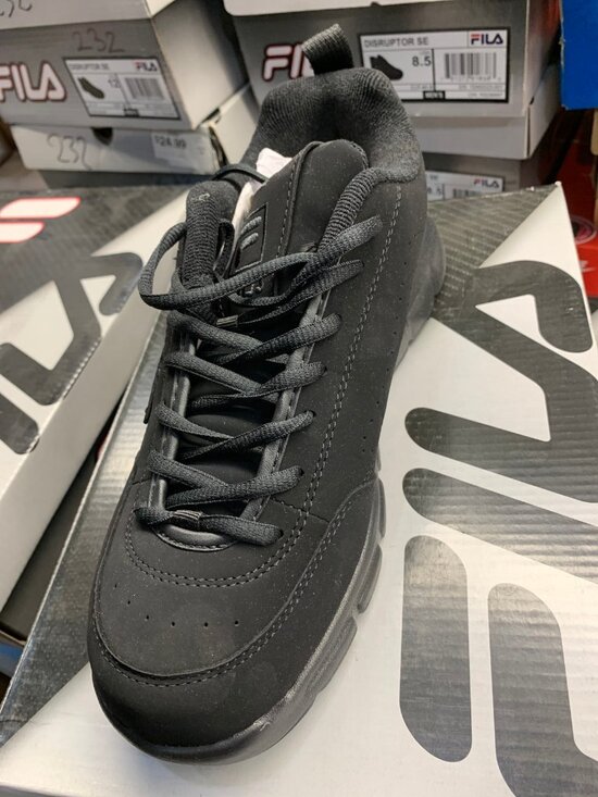 Shoes | Fila Disruptor Se 1sx6023001 Triple Black Athletic Men Shoes ...